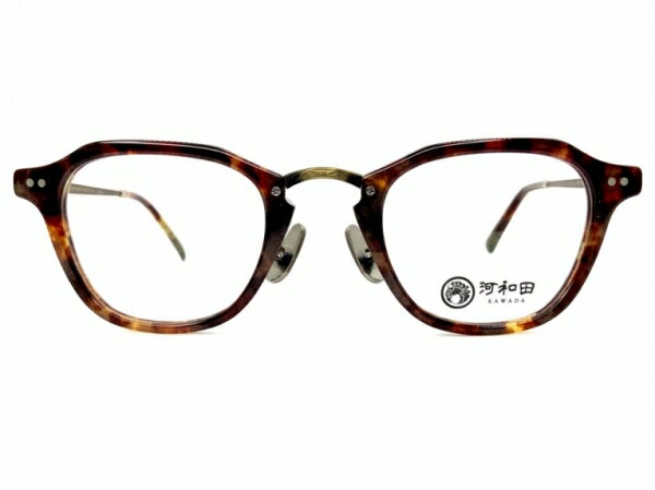 ブランド【カワダ 河和田 KAWADA】について河和田（KAWADA）は、日本の眼鏡の聖地・福井県鯖江市、その眼鏡づくりの原点とされる「河和田地区」の名を冠したファクトリーブランド。企画・製造は鯖江の株式会社レインコート。古き良き伝統素材や...