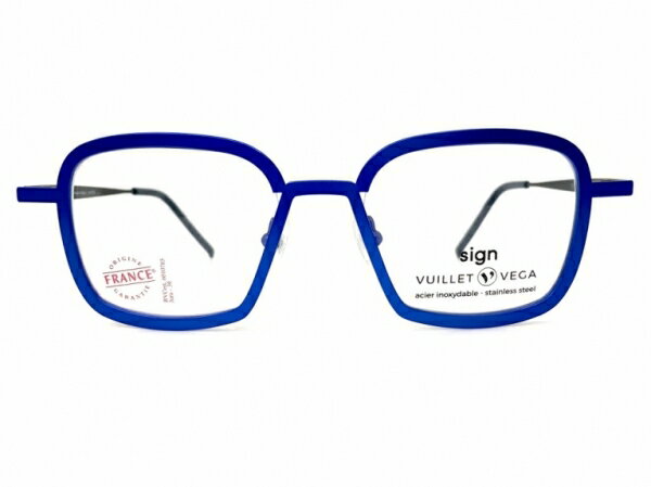 ブランド【ヴュイエ ヴェガ VUILLET VEGA】についてVUILLET VEGAは、元々は金属職人、創業1853年のフランス、モレズ バレーのブランド。フランスで最も古い眼鏡ブランドのひとつ。フランスならではの配色のこだわりとクラシッ...