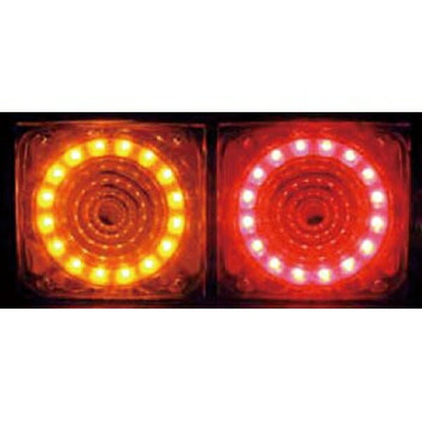 【楽天市場】LED 2WAYテールランプ用レンズ クリア 小糸/市光製 LED色 レッド 525663 ジェットイノウエ LED 2WAYテールランプ用レンズ クリア 小糸/市光製 LED色 ...