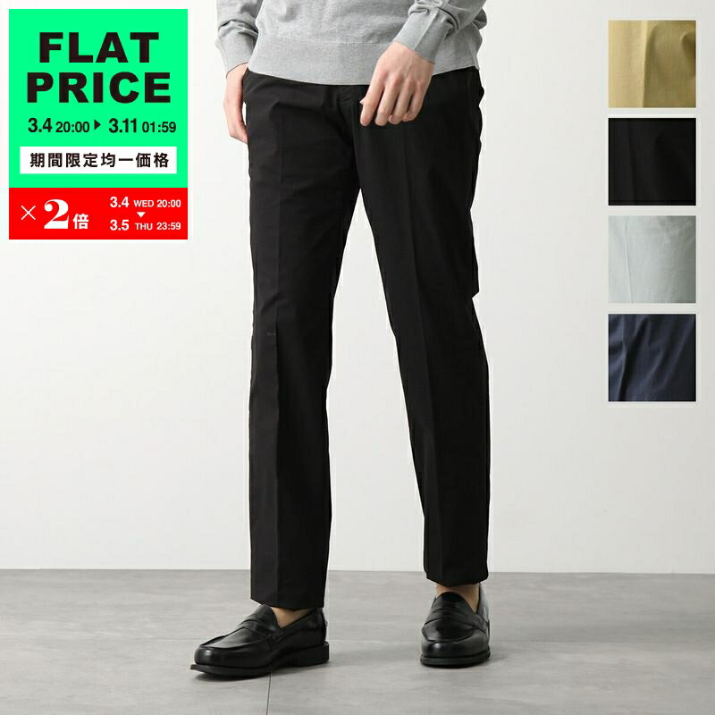 商品説明 ・上質なコットンギャバジンを使用したチノパンツ ・細すぎないスリムフィット ・テーパードシルエット ・ストレッチあり ・フロント両サイドにポケットあり ・ウエストはジップフライ、ボタン留め ・バックポケット×2 ・裏地なし アイテ...