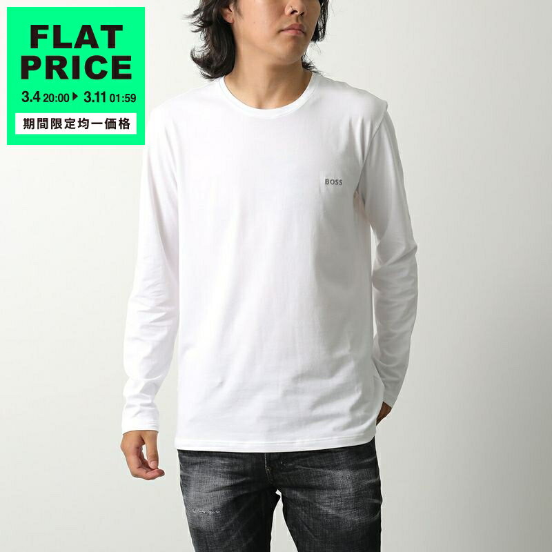 商品説明 ・ストレッチ生地で仕立てたコットンブレンド製の長袖Tシャツ ・胸にロゴ刺繡 ・ストレート、レギュラーフィット ・クルーネック アイテム メンズアイテム≫トップス≫Tシャツ・カットソー≫長袖 ブランド HUGO BOSS(ヒューゴボ...