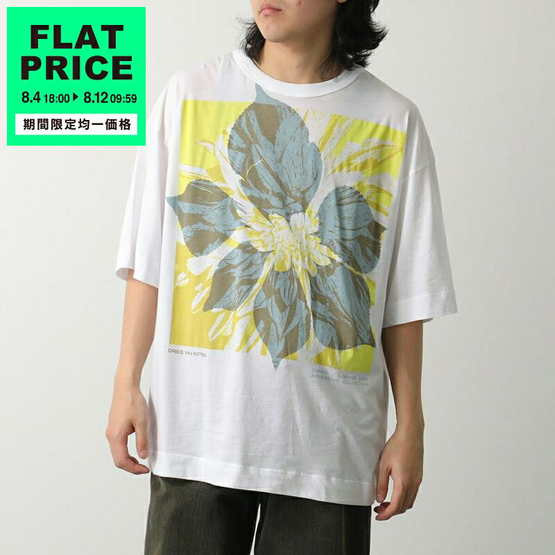 商品説明 ・薄手のコットン製のクルーネック半袖Tシャツ ・ゆとりのあるオーバーサイズシルエット ・プリントデザイン ・ホワイトは透け感あり アイテム メンズアイテム≫トップス≫Tシャツ・カットソー≫半袖 ブランド DRIES VAN NOT...