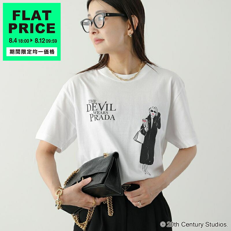 商品説明 映画『プラダを着た悪魔』のスタイルアイコン「Miranda Priestly」のグラフィックTシャツ。 洗練されたモノトーンのアートとタイポグラフィを組み合わせ、ファッション性の高い一枚に。 映画の世界観と現代のスタイルを繋ぐ、エ...
