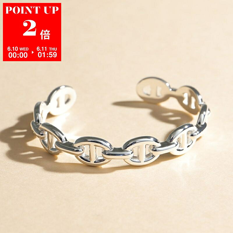 商品説明 ・アンカーチェーンモチーフ ・内側にロゴ刻印 アイテム メンズアイテム≫アクセサリー≫ブレスレット ブランド HERMES(エルメス) 型番 H109509B サイズ(cm) 【LG】 内周 14 開口部 3 腕周り 17.0 幅...