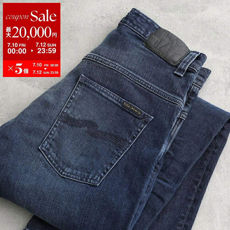 商品説明 ・Nudie Jeans 定番のスリムフィット仕様の「Thin Finn」 ・細身ながら腰まわりには程よいゆとりを残し膝下から自然に細くなるシルエットが脚をすっきり長く見せてくれます ・ストレッチの効いたオーガニックコットン製 ・...