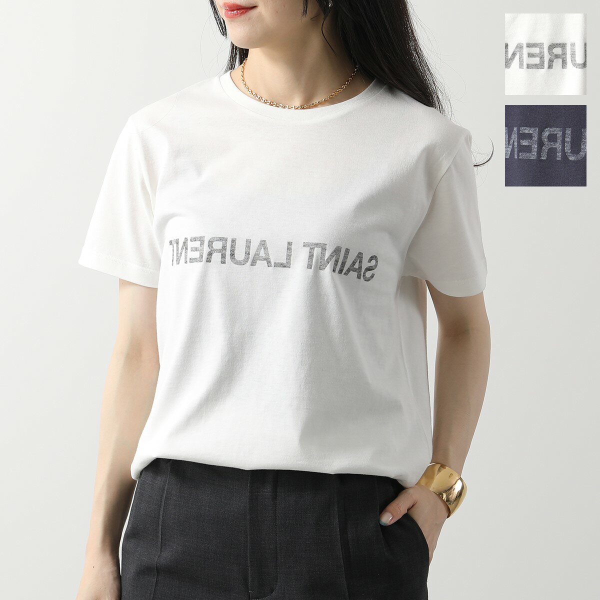 楽天市場】サンローラン tシャツ(トップス|レディース 楽天市場】サンローラン tシャツ(トップス|レディース