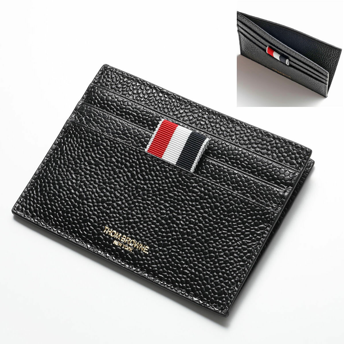 商品説明 ・シボ加工を施した上質なレザー製カードケース ・内側に差し込みポケット×1、外側にカードポケット×6 ・箔押しロゴ ・シグネチャーストライプのグログランループタブ付き アイテム レディースアイテム≫財布・カードケース≫カードケース...