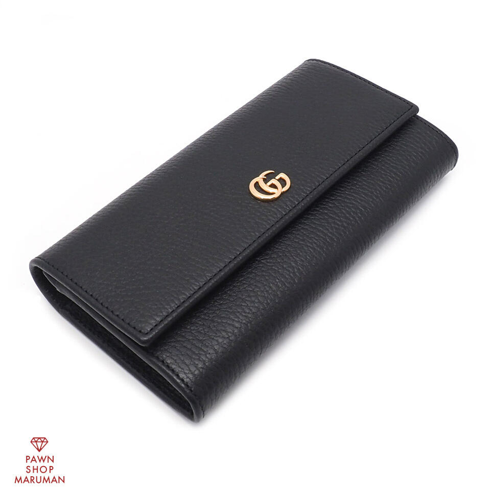 自社管理番号 GCK0112 メーカー グッチ 商品名 GGマーモント ダブルG コンチネンタルウォレット 品番・型番 456116 CAO0G 1000 程　度 A+ 素　材 ブラック レザー サイズ 約：W19.0cm×H10.0cm×...