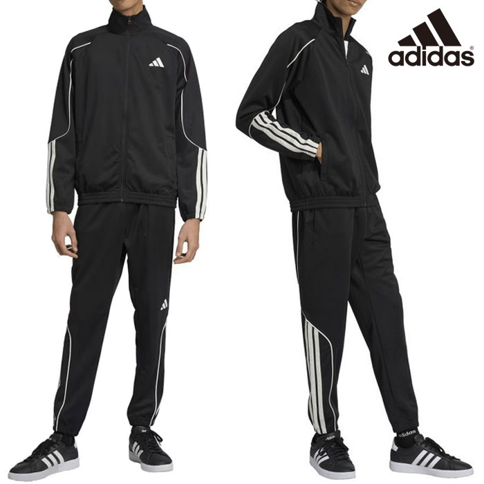 アディダス ジャージ 上下セット メンズ トラックスーツ スリーストライプス JN1817 セットアップとして着るのはもちろん、 ジャケットやパンツを手持ちの服と組み合わせることで コーディネートの幅が無限に広がります。 リサイクルポリエス...