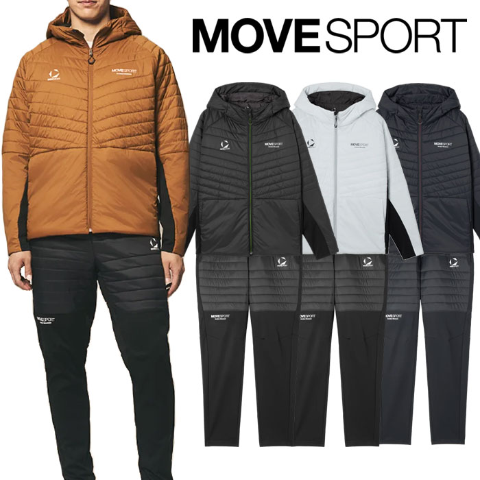 石川祐希選手着用 ACTIVE SUITS 上下セット THERMOハイブリッドフーディー＆ロングパンツ 動きを妨げない設計と、快適な着心地を兼ね備えた MoveSportの新定番「アクティブスーツ」 トレーニングや移動時はもちろん、 日常...