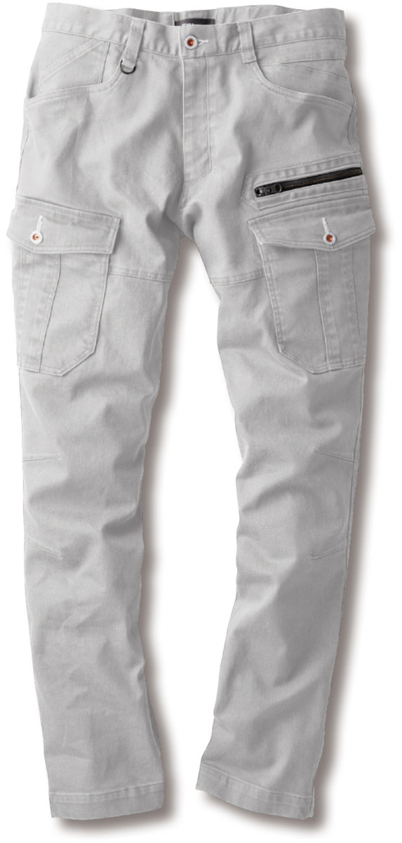 現場服 生地：ストレッチスラブツイル 綿98％ ポリウレタン2％ 機能：伸縮素材 洗い加工 付属：金属ボタン（ドットボタン） ※当店では、全サイズからお選びいただけるよう1ページにまとめているため、商品サイズによって割増となる場合がございま...