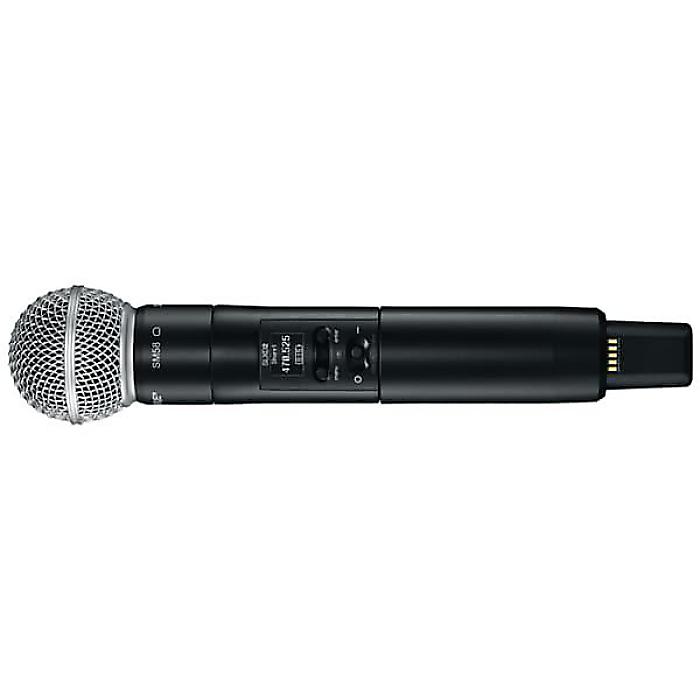 Shure(シュアー) / SLXD2/SM58-JB、ハンドヘルド型送信機の事ならフレンズにご相談ください。 Shure(シュアー) / SLXD2/SM58-JB、ハンドヘルド型送信機の特長！SHURE製のSM58マイクヘッド付きハンド...