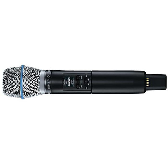 Shure(シュアー) / SLXD2/B87A-JB、ハンドヘルド型送信機の事ならフレンズにご相談ください。 Shure(シュアー) / SLXD2/B87A-JB、ハンドヘルド型送信機の特長！SHURE製のマイクヘッド付きハンドヘルド型...