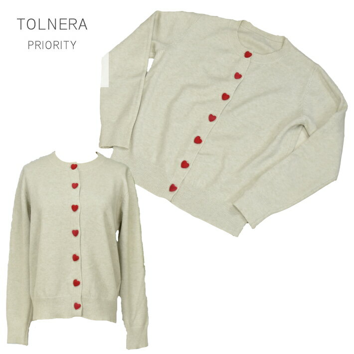 ■商品説明 レスピーギの商品、ブランドはTOLNERAです。 さらっとしたレーヨンニットの長袖カーディガンーです。 ふんわりとした毛並み、ハート型の赤のボタンが可愛さ倍増です。 サイズ38でゆったりサイズのMサイズです。 このカーディガンは...