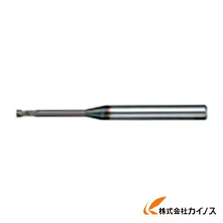 特長無限コーティングプレミアムの採用により高硬度材の加工に長寿命で加工精度が向上しました。用途被削材:調質鋼、焼き入れ鋼、炭素鋼、チタン合金。金型及び部品の切削加工。仕様刃径(mm)：0.1刃長(mm)：0.08首下長(mm)：0.5全長(...
