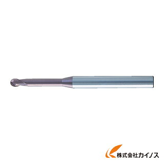 特長狭くて深い加工に適した首逃げタイプです。低速から高速まで深彫り精密3次元加工に対応します。用途被削材:炭素鋼、合金鋼、調質鋼、焼き入れ鋼、銅合金。金型および部品の切削加工。仕様ボール半径(mm)：0.30刃長(mm)：0.45首下長(m...