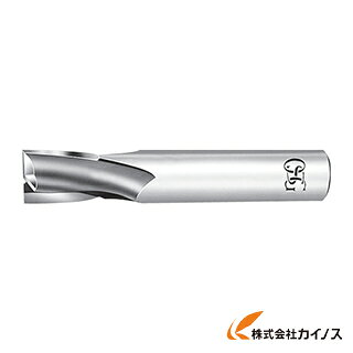 特長キー溝加工用のエンドミルです。用途被削材:炭素鋼、合金鋼、プリハードン鋼、工具鋼、ステンレス鋼、鋳鉄、ダクタイル鋳鉄、銅合金、アルミ合金。仕様刃径(mm)：6刃数：2刃長(mm)：10全長(mm)：60シャンク径(mm)：8ねじれ角：1...