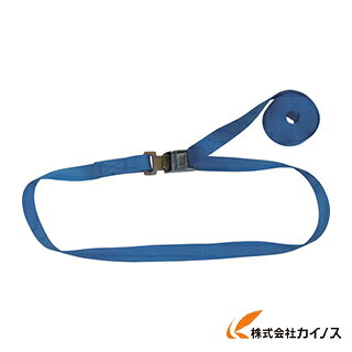 特長高強力ポリエステル原着糸を使用していますので耐候性・耐久性に優れています。用途軽負荷の荷締め作業。仕様最大使用荷重(t)：0.15ベルト寸法(mm)幅×厚さ：25×1.4ベルト長さ(m)巻取側：3べルト長さ(m)固定側：-色：ブルー破断...