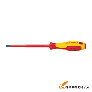 特長先端スリムタイプで狭い場所でも作業できます。楕円形のグリップにより、転がりにくい形状です。用途-仕様刃先：［［－］］6.5全長(mm)：262軸長(mm)：1501000V絶縁仕様欧州規格EN60900適合品材質／仕上モリブデンバナジウ...