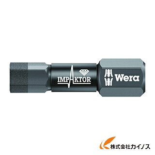 特長Wera独自のHex-Plusと呼ばれる面接触構造により、六角ねじ穴の内側を傷めず、ねじの長寿命化に貢献します。別売のインパクタービットホルダ(057675、057676)と一緒に使用することでさらに、寿命が伸び、コスト削減に貢献します...