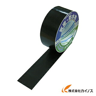 特長ノントルエンタイプでシックハウス症候群対応型防水テープです。用途断熱材のジョイントに。枠周りの防水用に。仕様色：ブラック幅(mm)：50長さ(m)：20厚さ(mm)：0.22引張強度(N/mm)：60粘着力(N/mm)：SUS板粘着力(...