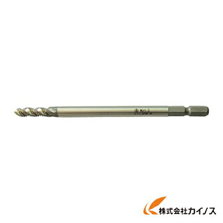 特長インパクトドライバーなどの正逆回転付の電動工具に取り付けて、短時間でねじ山加工ができます。シャンク部分の延長により、ねじ部の突き出し、長さが不足する場合に対応できます。用途止まり穴・貫通穴のねじ山の形成および修正。被削材：鉄、アルミ、真...