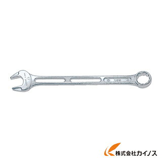 特長当社比で平均20%以上軽量化するとともに省資源を目指した工具です。めがね柄部の曲がり角度12°です。軽量化のネックである強度を確保し、JIS規格をクリアしてます。用途ねじの締結作業長時間にわたる作業仕様二面幅寸法(mm)：27全長(mm...