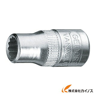 特長ローレット加工を施すことで、手から滑り落ちにくいです。ユニットドライブで接触面積を大きくすることで、ボルトが欠けにくいです。差込角6．35mm、12角タイプのソケットレンチです。用途-仕様差込角(mm)：6.35全長(mm)：25対辺寸...