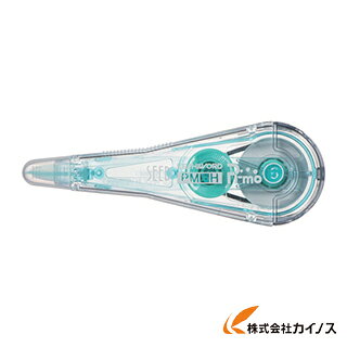 特長たるみにくく引きやすい、上書きしやすい修正テープです。用途-仕様本体色：グリーンテープ幅(mm)：6.0テープ長さ(m)：10シード　ケシワードピーモ詰替式　6mm材質／仕上-セット内容／付属品-注意-生産国ベトナムメーカー（株）シード