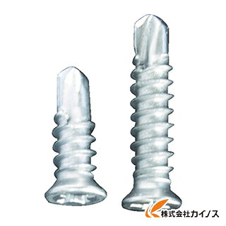 特長通常の皿ドリルねじより頭部径が小さいドリルねじです。ねじ山ピッチ並目により打ち込みが速く、作業効率アップが図れます。用途サッシの取付に。仕様呼び寸法(mm)d×L：M4×10最大適用板厚(mm)：1.2適合ドライバー：プラスNo.2頭部...