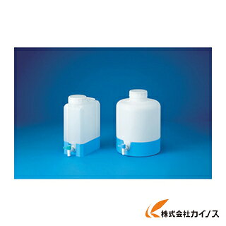 特長底部がテーパー（傾斜）形状で液残りがなく、大量の試料の保存・貯蔵に最適です。用途サンプル保存容器として。仕様容量(L)：20目盛間隔(ml)：-外径(mm)：317高さ(mm)：436色：乳白色ねじ込フタ材質／仕上本体・ハカマ:ポリエチ...