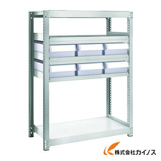 特長-用途-仕様間口(mm)：860奥行(mm)：450高さ(mm)：1200棚段数(段)：5タイプ：引き出し(大)6有効間口(mm)：816色：ネオグレー棚板調整ピッチ(mm)：25均等積載量：200kg/段最大積載量：1500kg/台材...