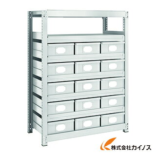 特長-用途-仕様間口(mm)：860奥行(mm)：300高さ(mm)：1200棚段数(段)：7タイプ：引き出し(大)15有効間口(mm)：816色：ネオグレー棚板調整ピッチ(mm)：25均等積載量：200kg/段最大積載量：1500kg/台...