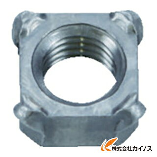 特長四角形状で座面にパイロットがありません。座面に突起を設け鋼板に溶接して使用します。用途タップ（めねじ）が切れない薄板などに。仕様呼び径：M81D四角溶接ナット　M4　パイロット無　スチール材質／仕上スチールセット内容／付属品-注意-生産...
