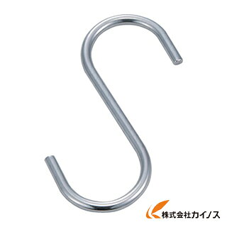 特長開口部が大きいのでパイプなどに取り付けができます。Sの口がほぼ平行に開いているので、幅のある個所に掛けやすいです。用途工具・器具などの一般商品の収納の吊り金具として。仕様使用荷重(kN):0.2L1(mm):140L2(mm):130D...