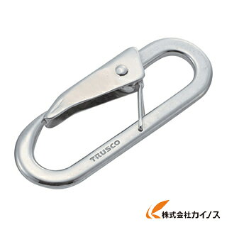 特長外れ止めフックが付いていますので、絡まりを防ぎます。用途連結金具として。仕様使用荷重(kN):0.59t(mm):6.5W(mm):39S1(mm):14D(mm):8S2(mm):13L(mm):98質量(g):78材質／仕上ステンレ...