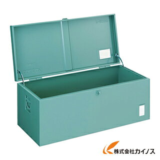特長配管工具箱のベストセラーFシリーズです。用途-仕様色:グリーン外寸(mm)間口×奥行×高さ:910×330×280シリンダ錠(別売):取付可中皿仕様:なし質量(kg):8.930mm～40mmシリンダ錠取付可能(別売)中皿なし材質／仕上...