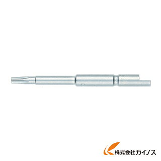 特長各種小ねじ、薄板タッピングねじの締め付け用ビットです。コンピューター・OA機器・音響機器・VTR・光学機器などの小型・精密分野におけるねじ締め作業に対応する高精度ビットです。用途適用メーカー：ハイオス・カノン。仕様刃先:T8全長(mm)...