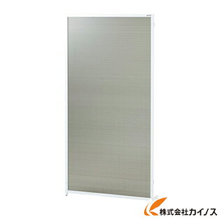 特長パネル側面に内蔵されたマグネットによって工具なしで簡単に連結することが可能です。スチール書庫やロッカーなどにも着磁が可能です。落ち着いた配色のクリア仕様で、見た目に圧迫感を与えません。アジャスター付安定脚が1個付いています。用途-仕様色...