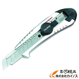 特長強力ネジ式ロックです。ボディ内に2枚の替刃を内蔵できます。重厚感があり、使い込むほどに味が出る、アルミダイカストボディです。ブレードはグリップセンターに位置し、使い慣れたブレードポジションでバランスが良いです。刃折り器（スナッパー）付で...