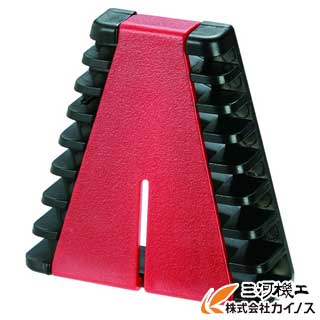 特長1丁ずつスムーズに取り出し可能で、整理・保管に便利です。落下防止カバー付です。用途-仕様収納本数(丁)：8材質／仕上ABS樹脂セット内容／付属品-注意-生産国台湾メーカートラスコ中山（株）