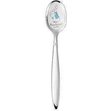 ◎スプーン（銀仕上）♪◎高級感あふれるデザインと仕上げ【サイズ】全長約132mm　【材質】ステンレススチール 【生産地】日本今も昔も心癒されるピーターラビット♪語り継がれる心温まる物語♪