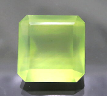 オーストラリア産はプレーナイトのトップブランド/ 8.46ct　 11.9x11.9x7.1mm/ 宝石名:プレーナイト/ 亜種名:プレーナイト/ 鑑別書の名称:プレーナイト/ 産地:オーストラリア/ 産状:変質岩/ 色:ソフトイエローグリ...