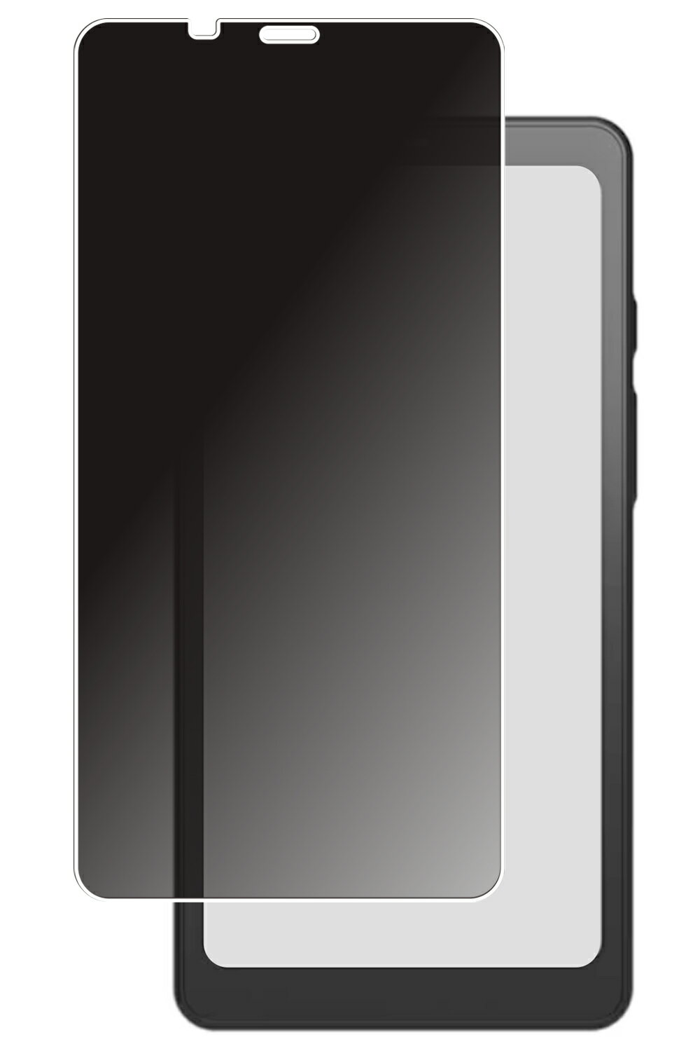 【特徴】 【のぞき見防止】上下左右4方向（360度）からの視野を制限する特殊ブラインド加工が施されており、周りからの視線を防ぐプライバシー保護フィルムです。（透過率62％） 硬度の高いハードタイプフィルムで、液晶画面を汚れ、キズ、ホコリから...