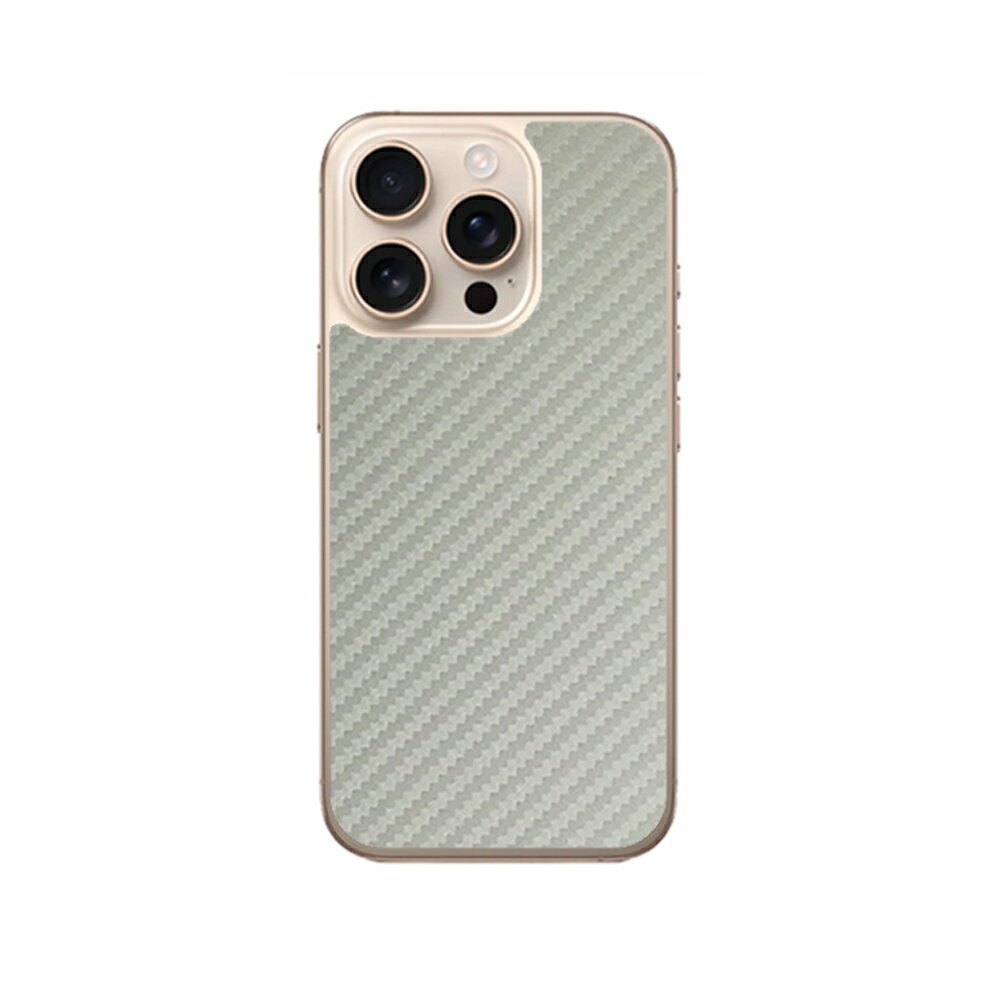 iPhone 16 Proに対応した背面専用スキンシール 機種に合わせたサイズです。安全性の高い国産フィルムを使用し、さらに加工も日本製にこだわった高品質な純日本製です。厚みは、わずか　0.2mm！ 本体そのままの形状や軽さを保ちながら、傷...