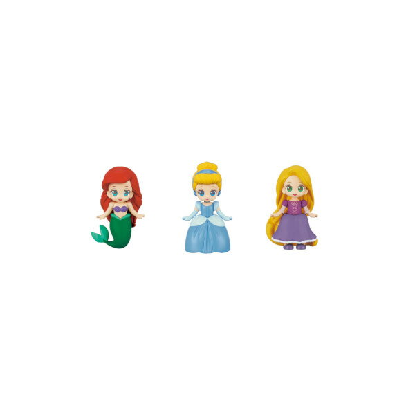 【Disney Pricot Poupee　より　3種】 「ディズニー プリンセス」の可動フィギュアが登場です！ プリンセスの商品仕様は全高約70mm、首・両腕・両足が可動する可愛らしいフィギュアです♪ 手を振ったりお座りポーズなど好きなポ...