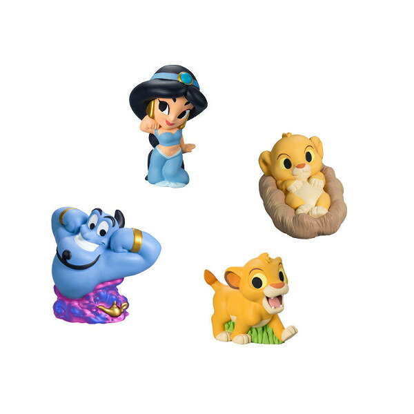 【ディズニーフレンズ　ミニフィギュア2　より　4種】 ディズニーキャラクターのソフビコレクション第2弾の登場！ 商品アンケートでもご要望の高かったソフビを、通常の食玩ソフビシリーズよりも大きめのサイズで商品化！ 集めてコレクションしても、お...