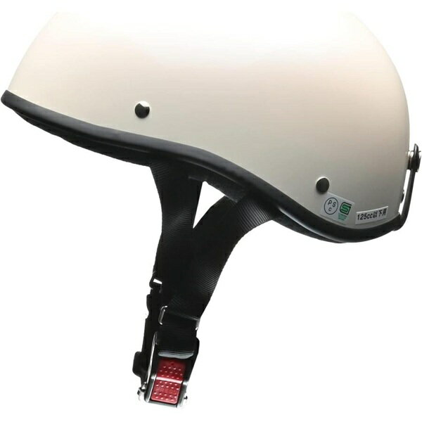 ◆LEAD工業/リード工業 ◆ELZO/エルゾ ◆ハーフヘルメット ◆ストリートでは定番のダックテールヘルメット ◆カラー：パールホワイト ◆サイズ(約)：フリー（57-60cm未満） ◆あご紐には手軽な着脱を可能にするワンタッチバックルを...