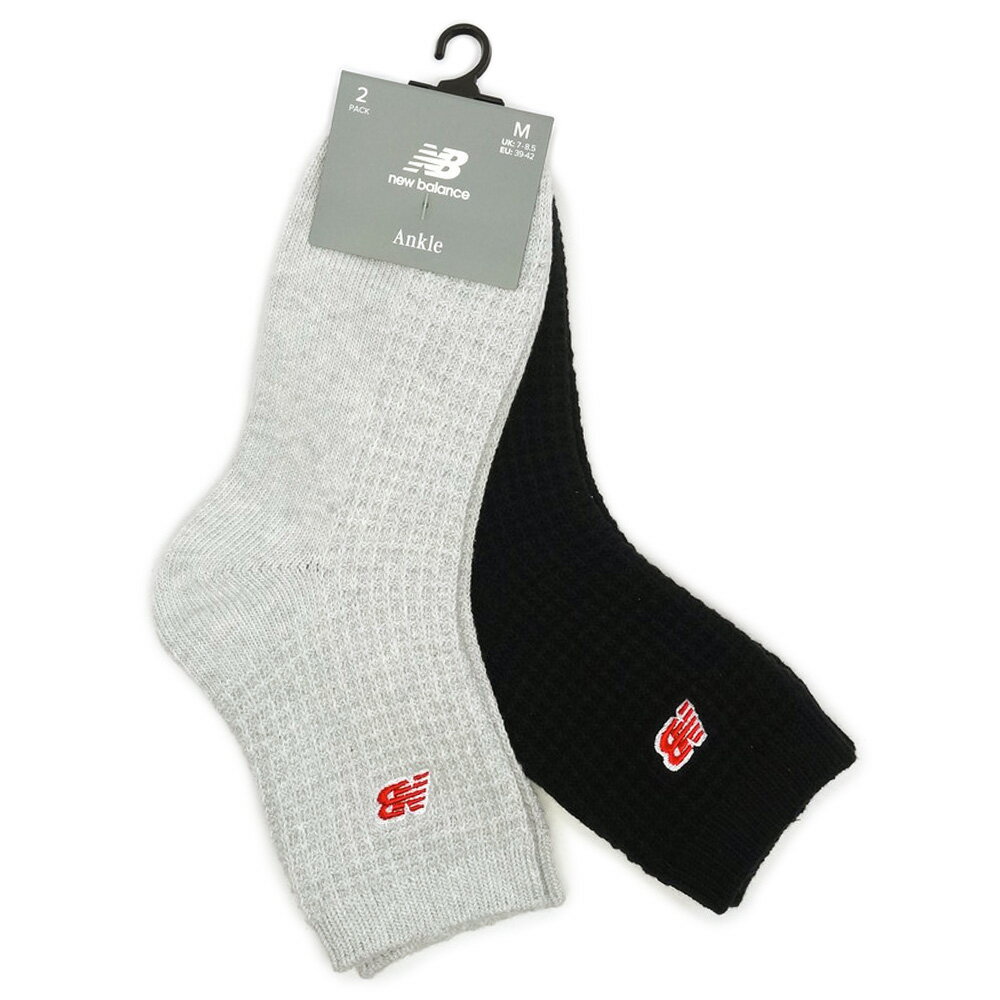メーカー希望小売価格はメーカーサイトに基づいて掲載しています ワンポイントのフライングNBロゴパッチでシンプルにまとめた2Pソックス。肌に心地よくフィットするワッフルニット素材を使用。より快適な履き心地を提供するアーチサポート機能を搭載。素...