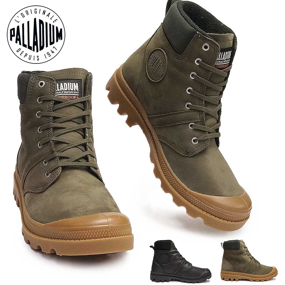 パラディウム 防水 ワークブーツ 77982 パラブラウズ カフ WP+ スニーカー レザー ヌバック メンズ レディース PALLADIUM PALLABROUSSE CUFF WP+の評判 ...